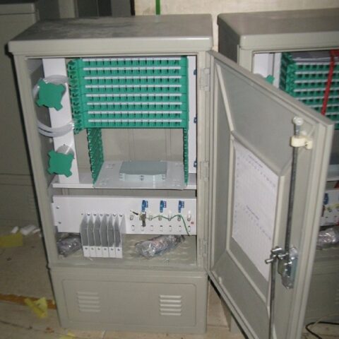 96 core capacity outdoor fiber distribution cabinet - ADCfiber