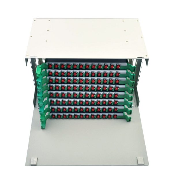 optical fiber distribution frame ODF rack mount 12 24 48 96 144 core ...