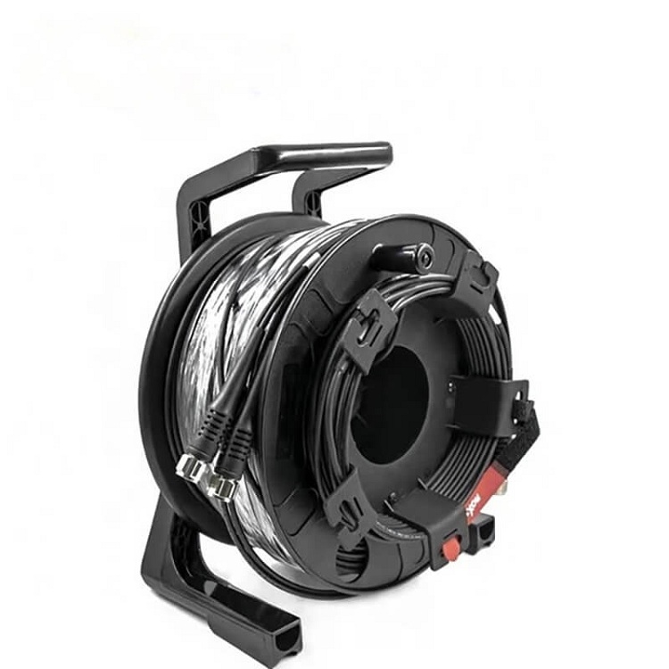 Professional factory price 50 meter cable reel extension retractable ...