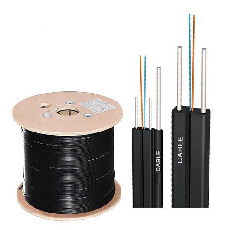 fiber drop cable outdoor 1 2 4 core g652 g652d g657a g657a2 ftth single ...