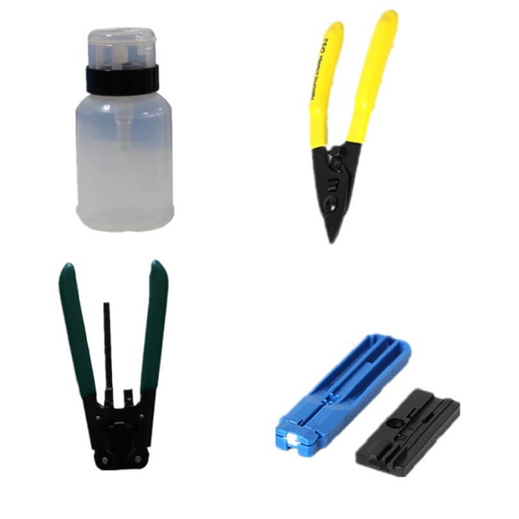 FTTH Fiber Splicing Tool Kits Fiber Optic Tool Kit Set - ADCfiber