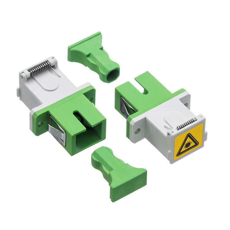 Good Quality SC/APC Shutter Optical Fiber Network Adapter - ADCfiber